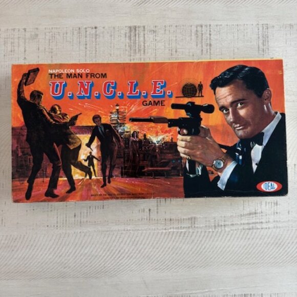 ideal | Games | 965 Ideal The Man From Uncle Board Game Complete Very ...